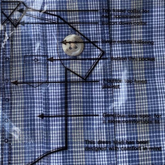 Botany 500 | Shirts | Mens Botany 50 Short Sleeve Button Down Shirt ...